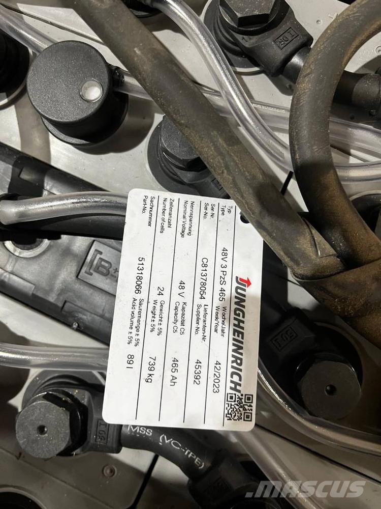 Jungheinrich ETV 12, 1999, AULNAY SOUS BOIS, Île-de-France, França ...