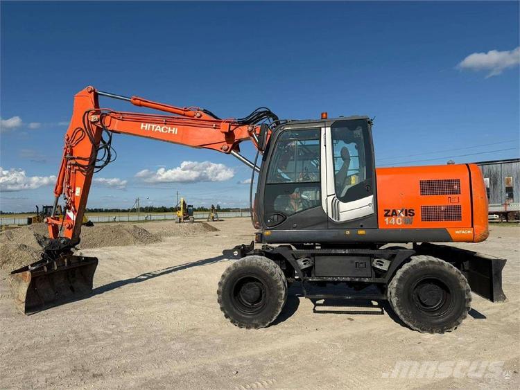 Hitachi ZX 140 W, 2010, Lituânia - Mascus escavadoras de rodas